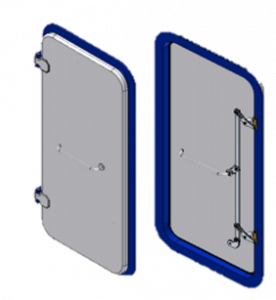 Weather Tight Hinged Doors